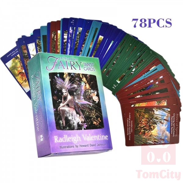 Premium Fairy Tarot Cards deck (with QR Scanning instructions) | Shopee ...