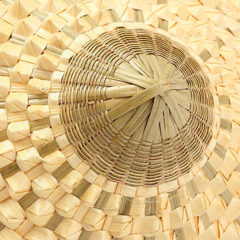 sunei Oriental Vietnamese Chinese Asian Straw Cone Shaped Fishing Sun ...