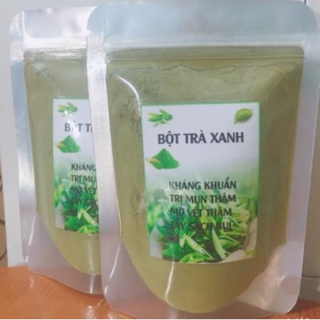 Green TEA POWDER FACE REDUCE WHITE SKIN 100 G | Shopee Malaysia