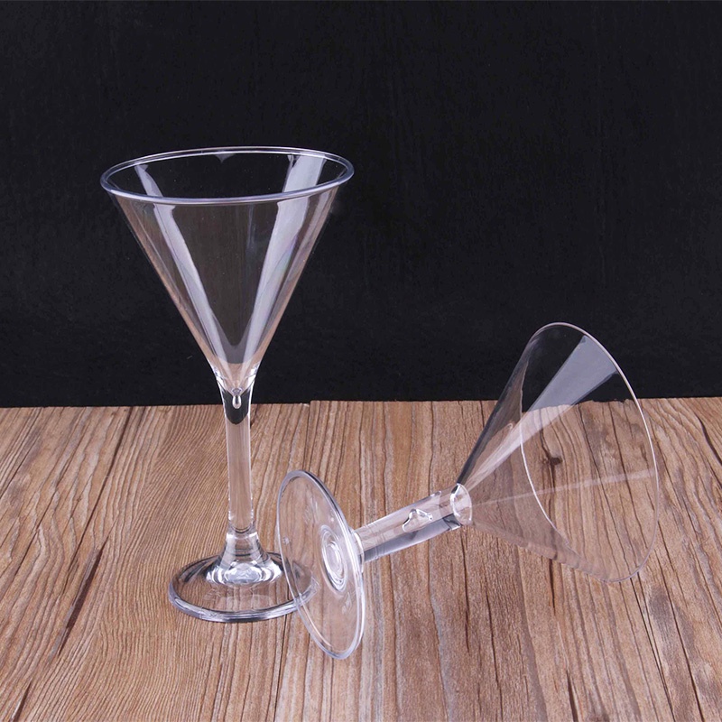 Cocktail Glass Plastic Acrylic Transparent Martini Cup Margarita Cup ...