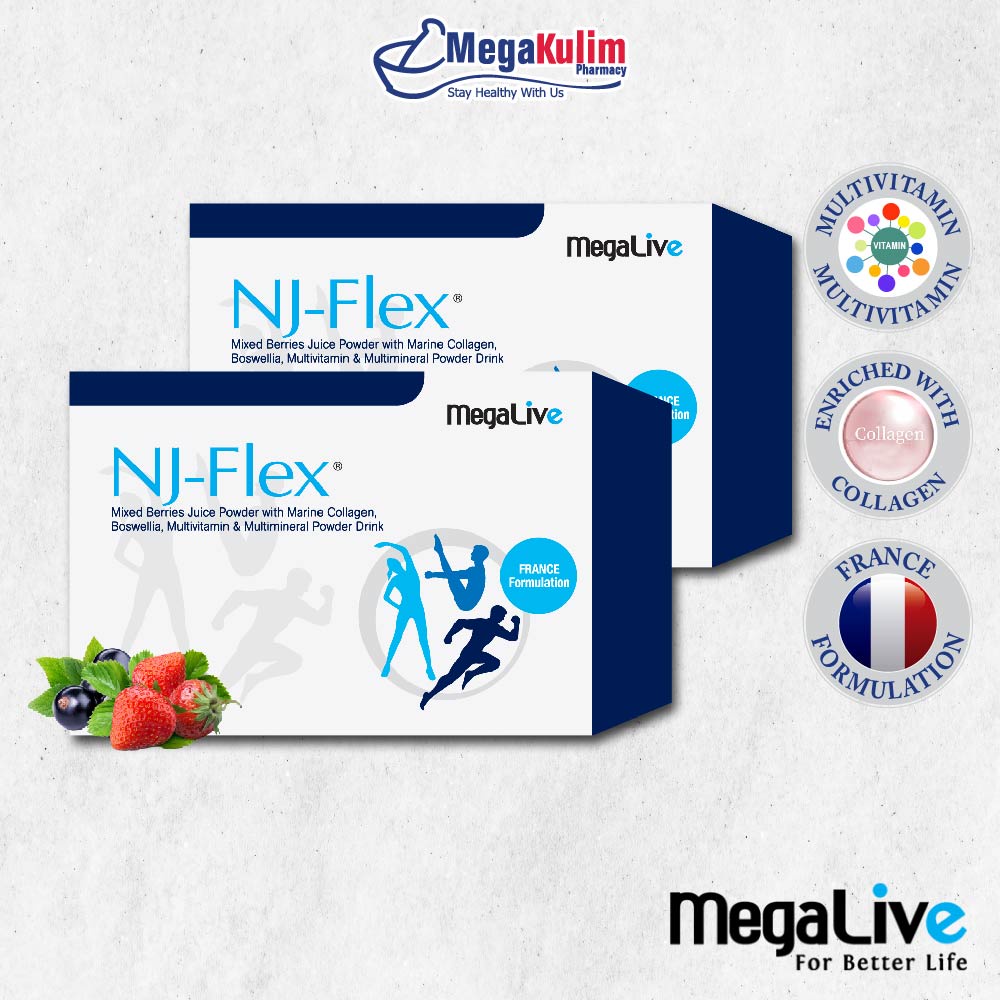 Megalive Nj-Flex (2 X 20Sachets) | Shopee Malaysia