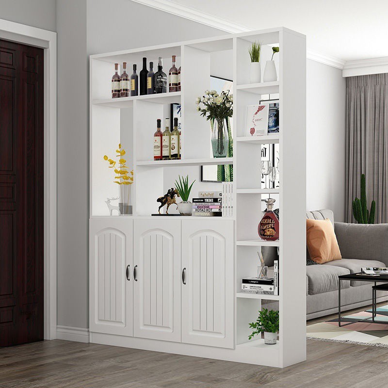 Entryway cabinet partition wine living room home shoe shelf modern ...