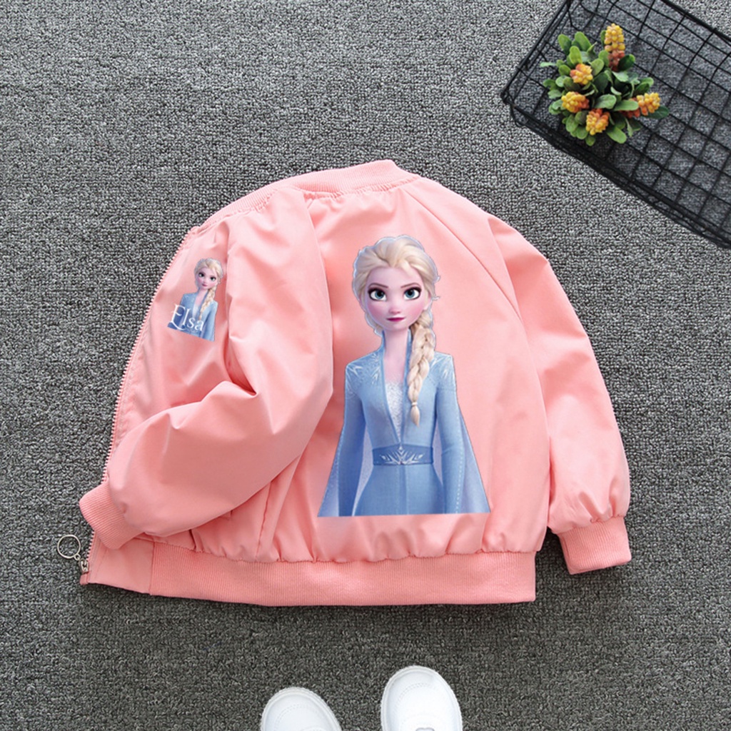 Frozen Elsa jacket outerwear princess winterproof kids girls teen ...