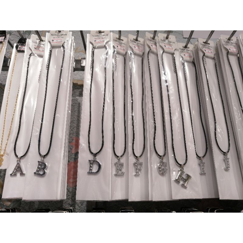 🇲🇾Ready stock🇲🇾Alphabet necklace rantai huruf A-Z 字母项链 | Shopee Malaysia