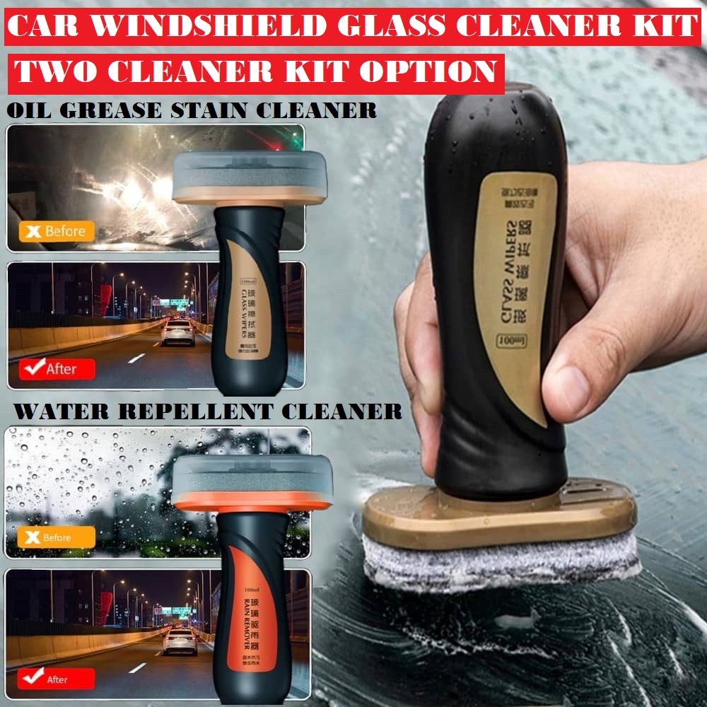 Car Windshield Cleaner Oil Film Remover Water Repellent Window Mirror ...