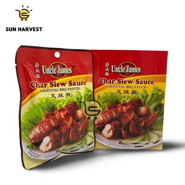 Uncle James Char Siew Sauce ( 1 Box = 12Pkts ) | Shopee Malaysia