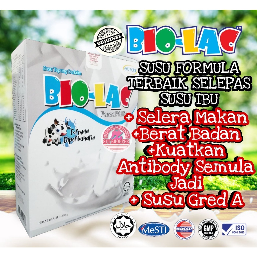SUSU BIO LAC 500g / kotak Susu Budak Susu Formula Bayi Baby Milk ...