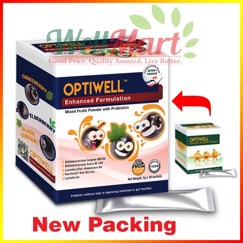 Optiwell 4B Probiotics and Prebiotics 30 x 2gm | Shopee Malaysia