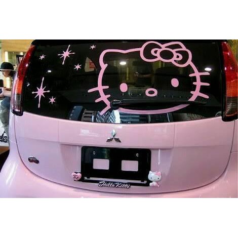 Hello KITTY Car STICKER/STICKER | Shopee Malaysia