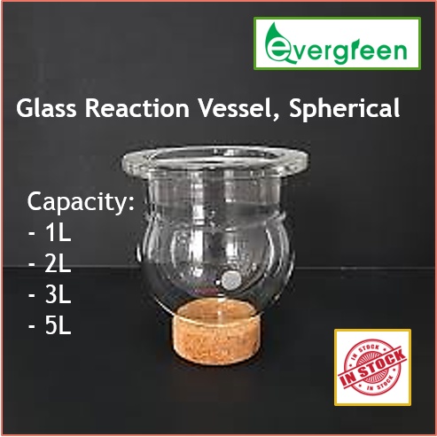 Glass Reaction Vessel, Spherical | Shopee Malaysia