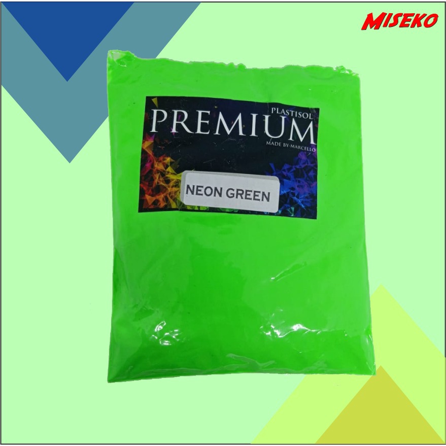 Premium PLASTISOL NEON GREEN 200G | Shopee Malaysia
