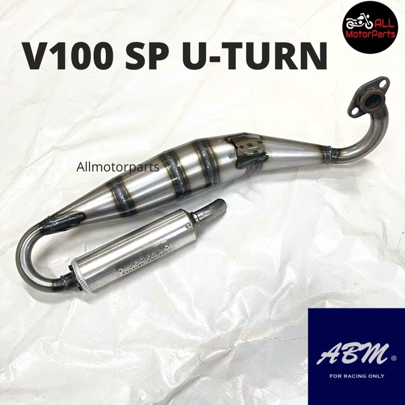 V100 SUZUKI EKZOS U-TURN SP EX PIPE EXHAUST ABM FOR RACING ONLY ...