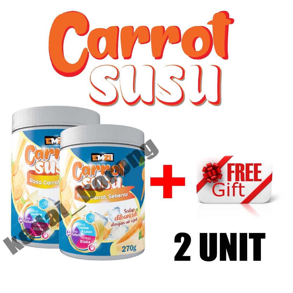 Carrot Susu, Carrot Susu Penawar Sakit Mata, Carrot Susu, Carrot Susu ...