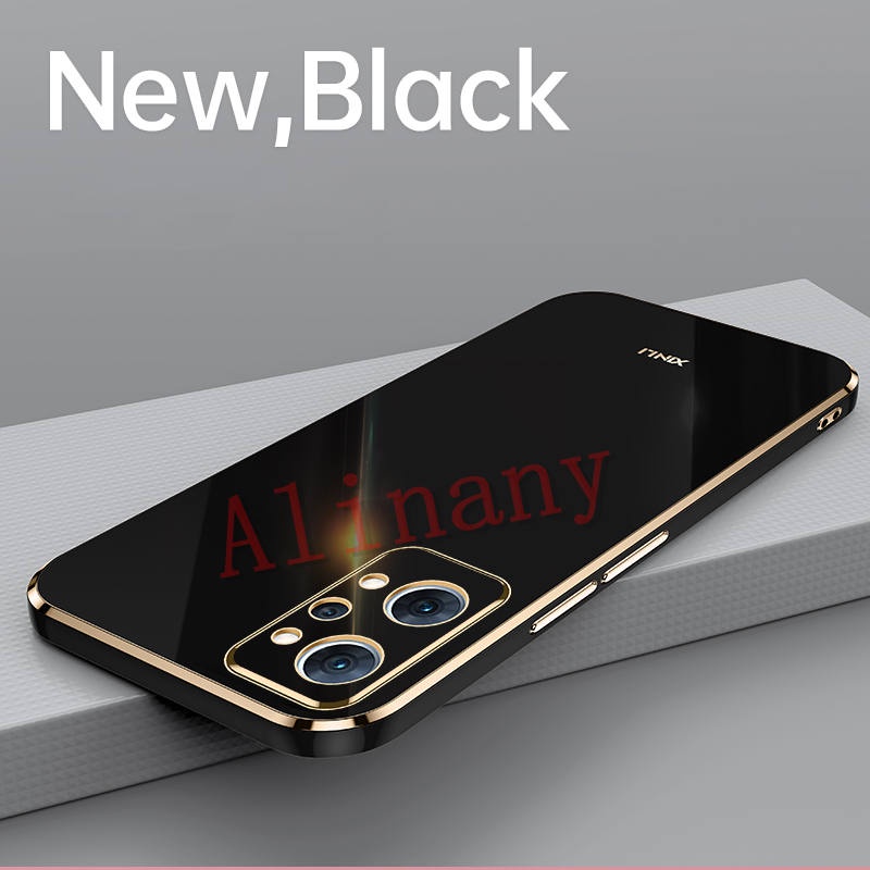 Realme GT Neo2 Case Shockproof Soft Silicone Plating Phone Casing ...