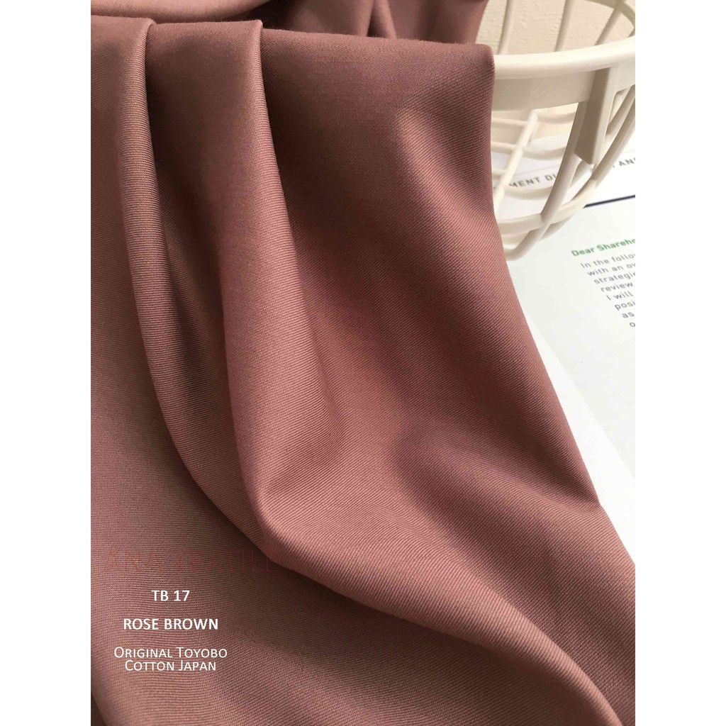 Part 1 Original Toyobo/German Cotton Japan (Harga utk 0.5m) bidang 60 ...