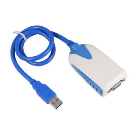 (Ready Stock) i Cable High Resolution USB 3.0 A Male to VGA 15Pin ...