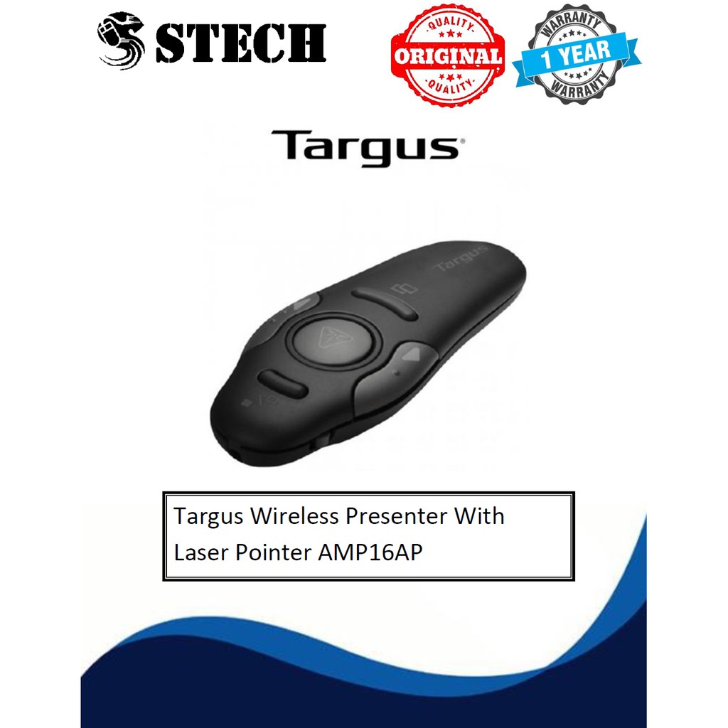 Targus Wireless USB Presenter with Laser Pointer AMP16 | Shopee Malaysia