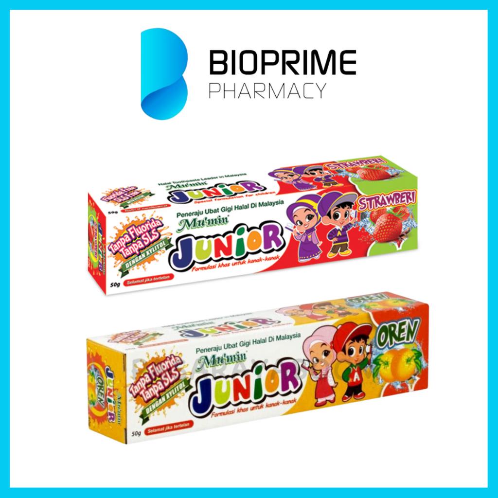 Mumin Junior Toothpaste Ubat Gigi Oren, Strawberry 50gx2 twinpack ...