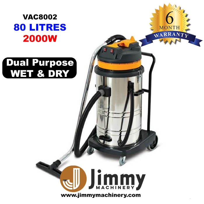Europower VAC8002 Industrial Heavy Duty Vacuum Cleaner 80L 2000w ...