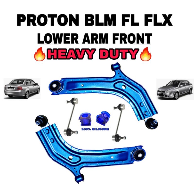 BF HEAVY DUTY LOWER ARM FRONT SAGA BLM/FLX/FL/SAGA VVT SUSPENSION WITH ...