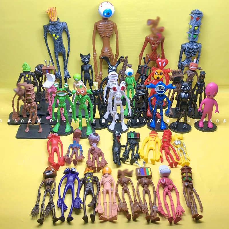 46 Full Set Siren Head Toys Movable Joint Toys Monster Squad Toys ...