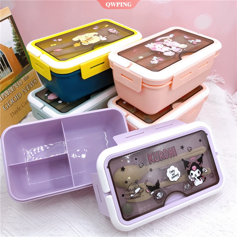 Kawaii Cinnamoroll My Melody Kuromi 1400ML Large Capacity Lunch Box for ...