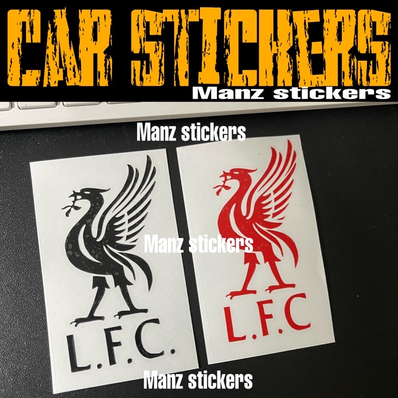 [24 HOURS SHIP] STIKER KERETA LIVERPOOL FC DESIGN1 / CAR STICKER ...