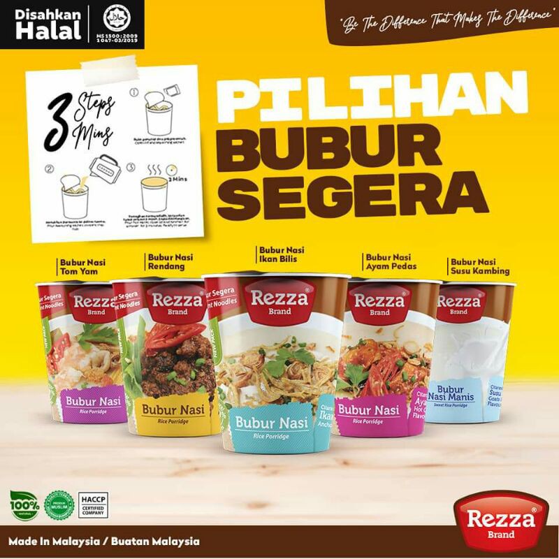 Bubur nasi / rice porridge Rezza brand | Shopee Malaysia