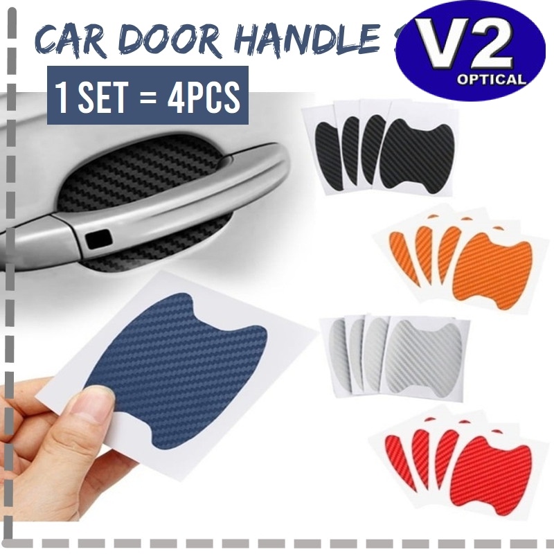 (1 SET 4 PCS) Universal Car Sticker Door Bowl Sticker Cover Inner Bowl ...