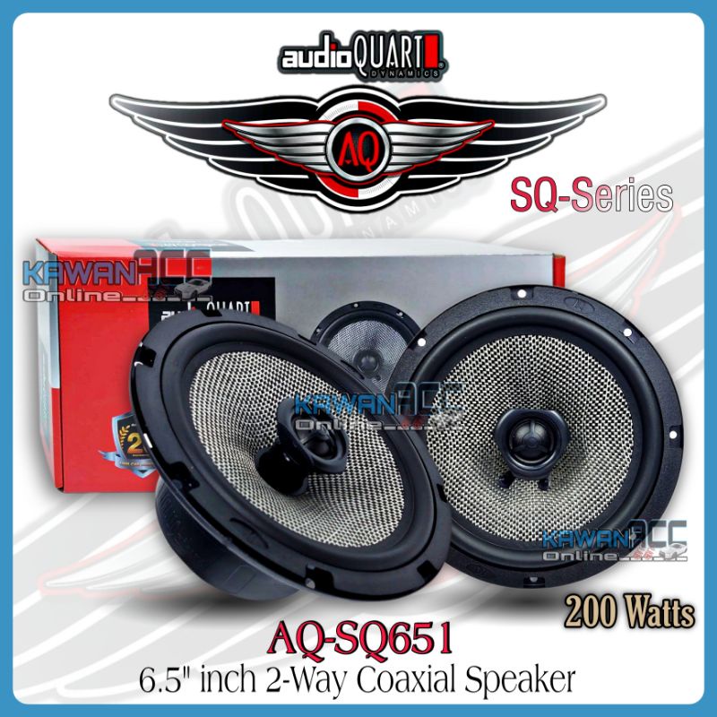 Audio Quart SQ-Series 6.5" inch 2- Way Speaker **100%Original** AQ ...