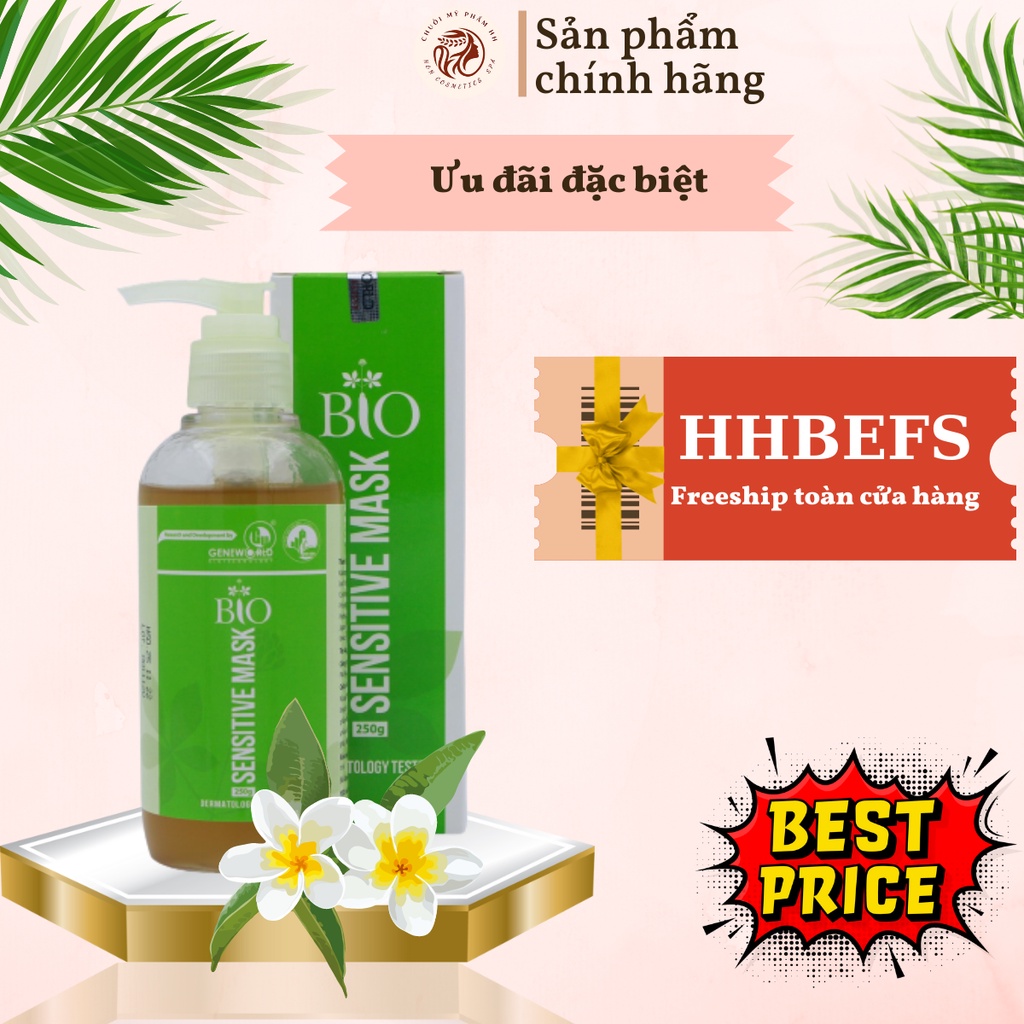 Bio Sensitive Mask - For Sensitive skin, 100% natural | Shopee Malaysia