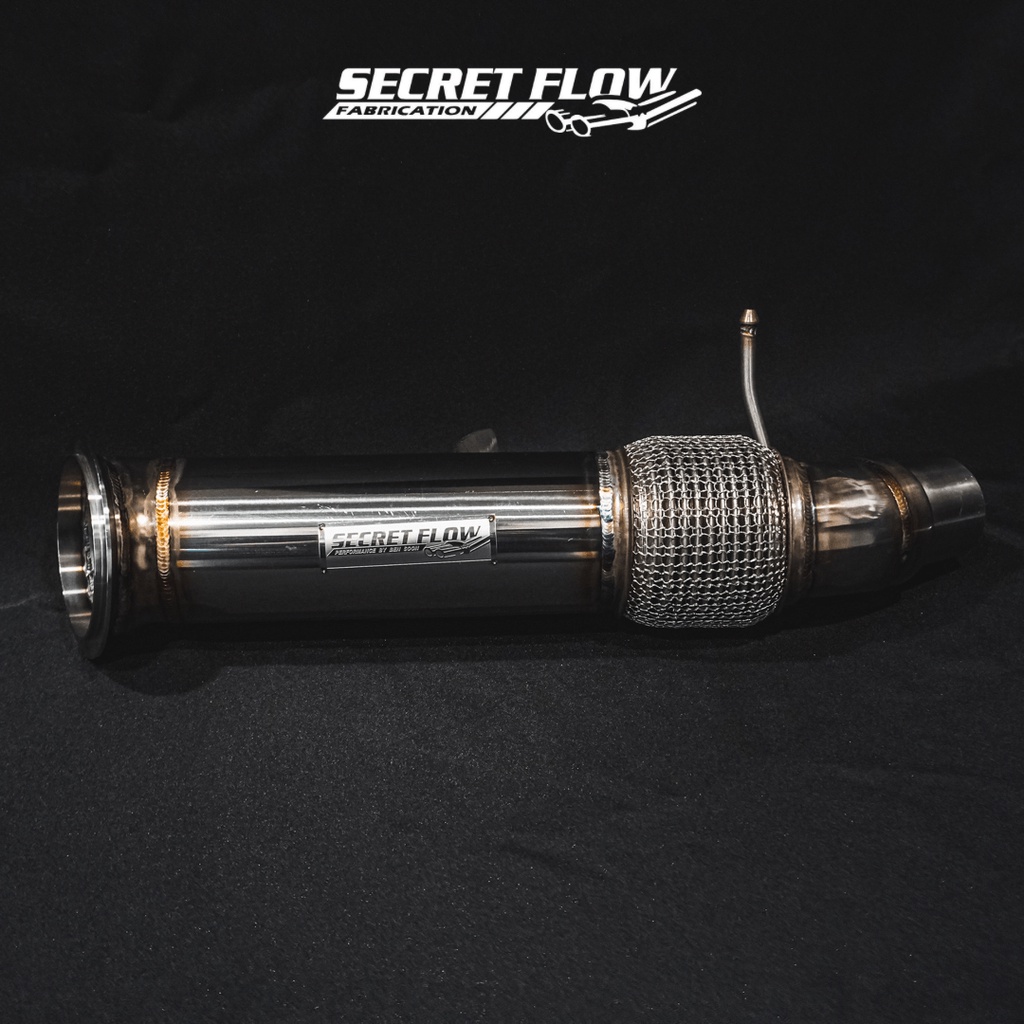BMW 320i 328i 520i 528i F30 F10 N20 2.0T Secretflow 3.5" 200 Cell Catless Downpipe | Shopee Malaysia