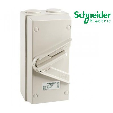 SCHNEIDER KAVACHA WHT 20A 35A 63A 440V 3 POLE ISOLATOR SWITCH IP66 | Shopee Malaysia