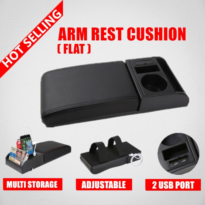 Premium Arm Rest 4USB 7USB Armrest Myvi Axia Aruz Saga Alza Bezza Brv ...