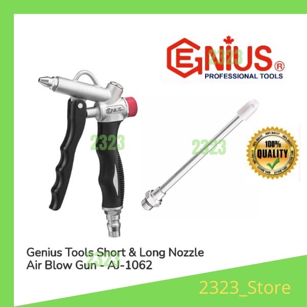 GENIUS TOOLS SHORT & LONG NOZZLE AIR BLOW GUN - AJ-1062 | Shopee Malaysia