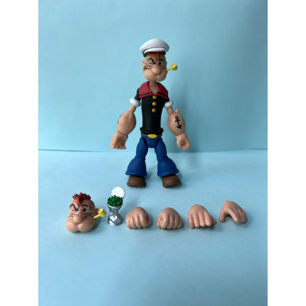Popeye Classics Bluto Articulated Figure Model Toys | Shopee Malaysia