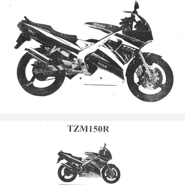 YAMAHA TZM 150 PARTS PDF | Shopee Malaysia