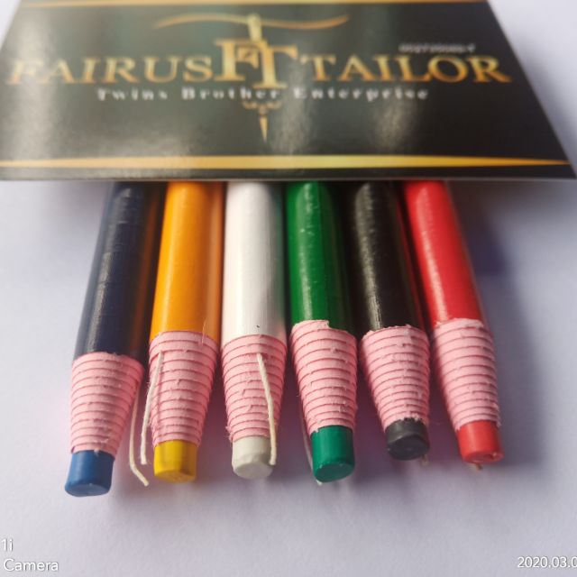 Kapur pencil 1kotak(12batang mix) | Shopee Malaysia