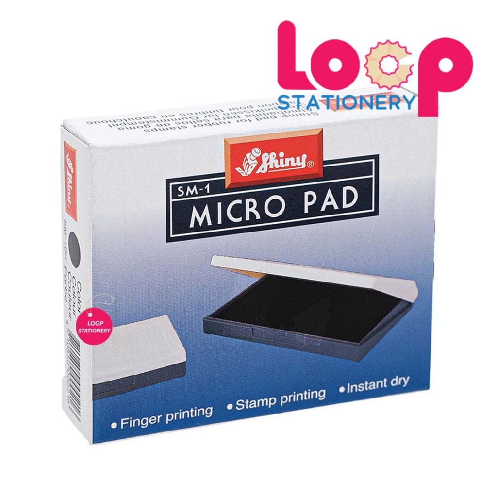 Shiny Finger Print Micro Stamp Pad SM-1 | Shopee Malaysia