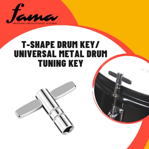 [FAMA]T-Shape Drum Key/ Universal Metal Drum Tuning Key | Shopee Malaysia