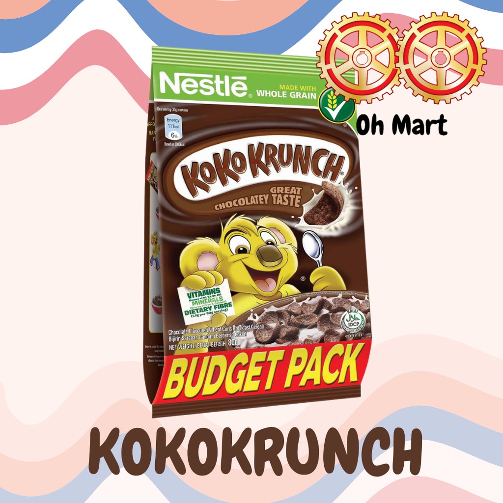 Nestle Budget Pack 70g (Kokokrunch/Honey Star/Milo/KoKo Cookies ...