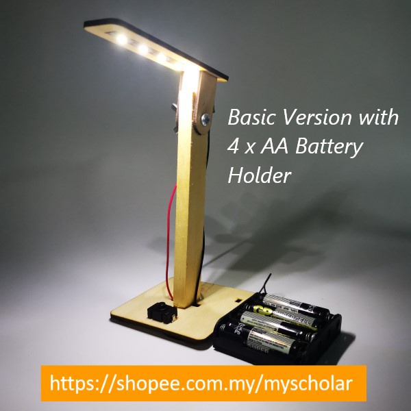 [MYSCHOLAR PROJEK RBT] DIY TABLE LAMP SENSOR USB AUTO PENGHASILAN ...