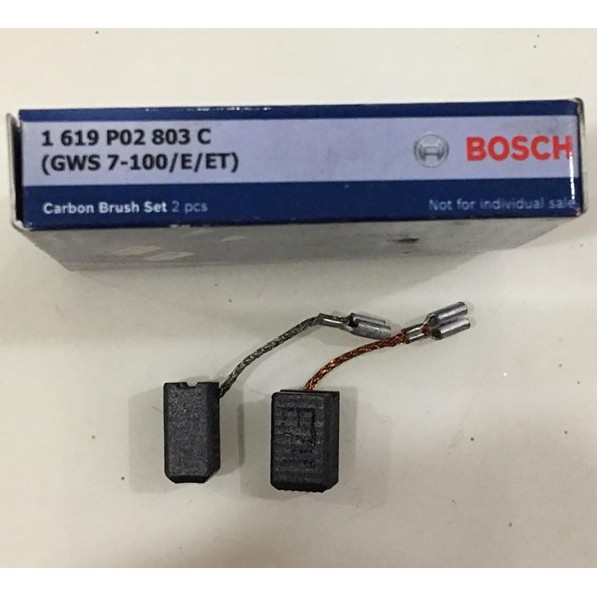 BOSCH GWS 7-100 / GWS 7-100ET / GWS 7-100T CARBON BRUSH 1619 P02 803 / ...