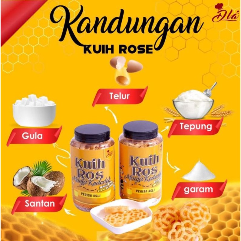 ~KUIH ROS MANJA KEDEDEK~ | Shopee Malaysia