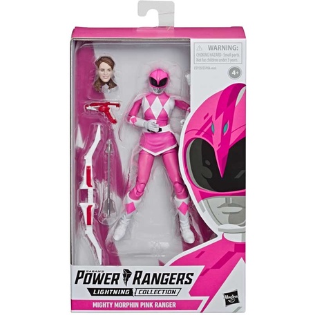 Hasbro Power Rangers Lightning Collection 6- inches Mighty Morphin Pink ...