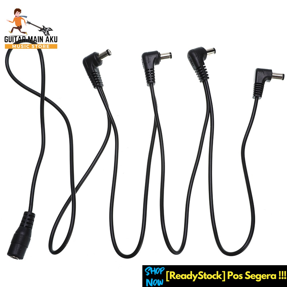 1 to 3 4 6 8 Ways Guitar Effects Pedal Power Daisy Chain Cable For 9V ...