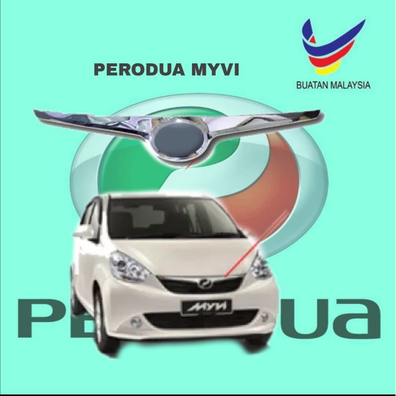 PERODUA MYVI 1.3 2011 YEAR FRONT CHROME GRILLE | Shopee Malaysia