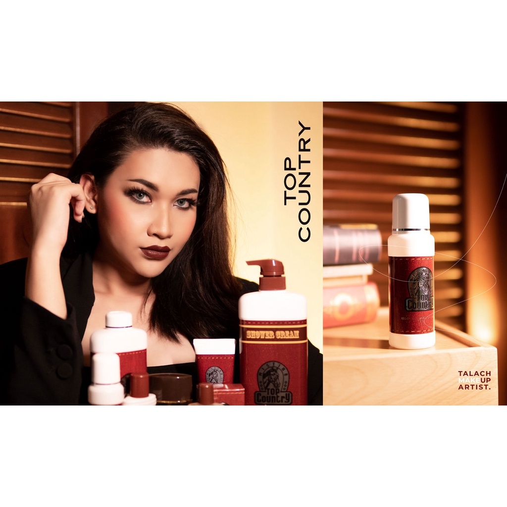 Mistine Top Country Perfumed Talc Talcum Powder Body/ roll on ...