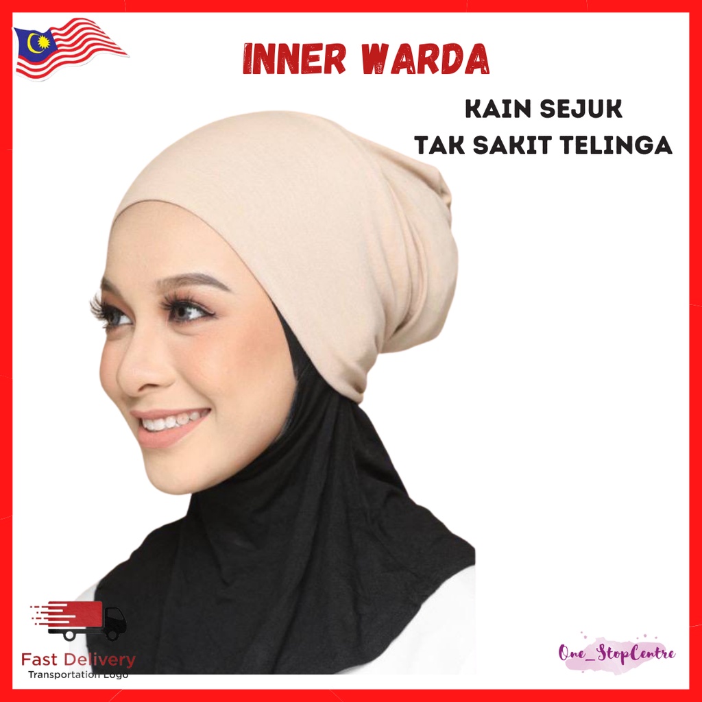 Inner Tudung Snowcap Budak Cotton Anak tudung iner ninja iner tudung ...