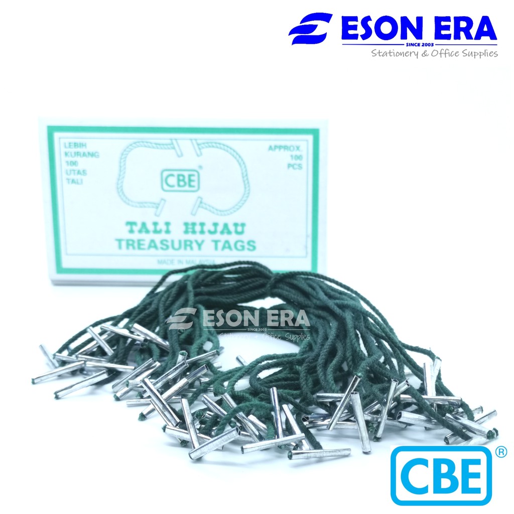 CBE Tali Hijau 100pcs/box 3T / 4T / 5T / 6T / 7T / 8T / 9T / 10T / 12T ...